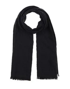 FIORIO Scarf Polyester, Virgin Wool, Silk, Polyamide, Viscose - Blue