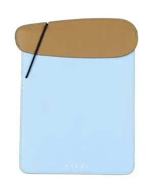 Marni Covers & Cases Cow Leather, Brass - Blue