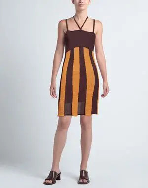 SIMONA CORSELLINI Mini Dress - Brown