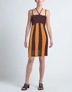 SIMONA CORSELLINI Mini Dress - Brown