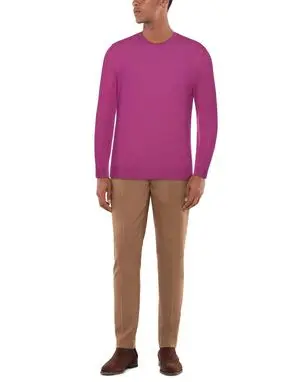 DRUMOHR Solid Wool Crewneck Sweater