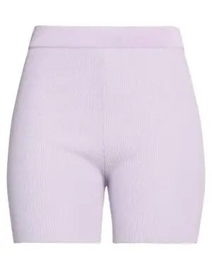 Jacquemus Knit Cycling Shorts Purple