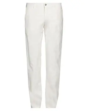 Incotex Pants Size Cotton, Elastane - Ivory