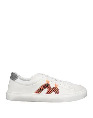 Momoni Leather Sneakers - White