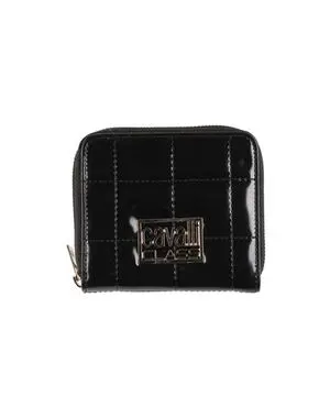 Roberto Cavalli Wallet Polyurethane - Black