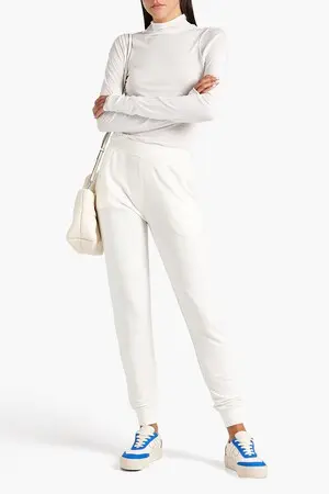 Rag & Bone Gaia Organic Cottonjersey Turtleneck Top