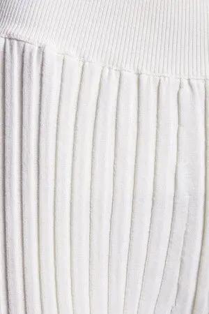 Stella McCartney Cropped Ribbed Woolblend Leggings