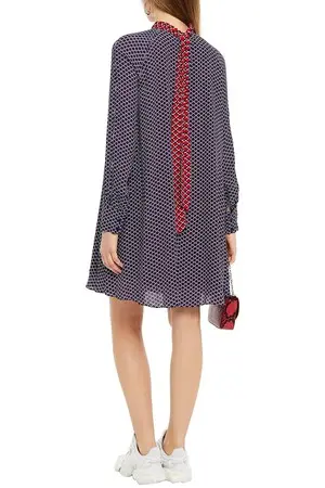 Kenzo Printed Georgette Dress