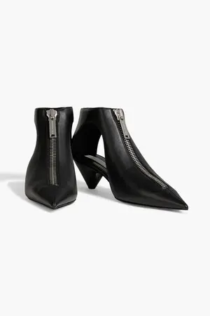 Stella McCartney Zipit Cutout Ankle Boots