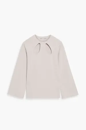 Stella McCartney Cutout Stretch-knit Top