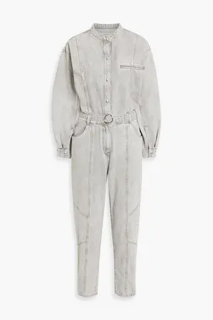 IRO PARIS Marce Denim Jumpsuit - Light Gray
