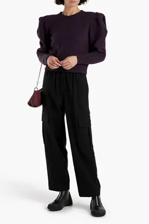 IRO PARIS Omahya Brushed Wool-blend Sweater