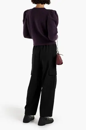 IRO PARIS Omahya Brushed Wool-blend Sweater