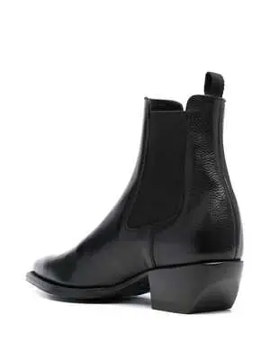 PAUL WARMER Pointed-toe Chelsea Boots