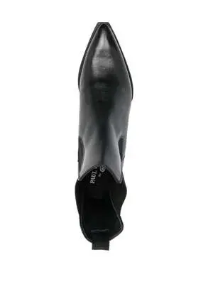 PAUL WARMER Pointed-toe Chelsea Boots