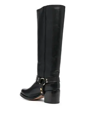 PAUL WARMER Ring-detail Long Boots