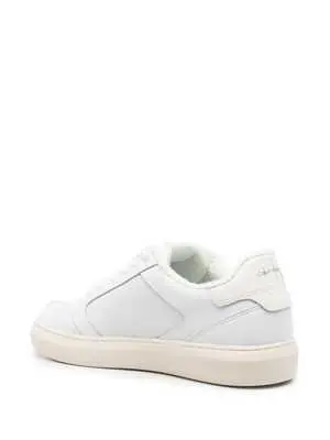 Calvin Klein Logo-print Leather Sneakers