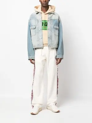 Kenzo Faded Denim Trucker Jacket