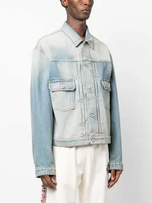 Kenzo Faded Denim Trucker Jacket