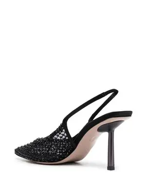 LE SILLA 100mm Gilda Slingback Pumps - Black