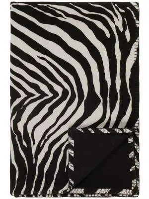 Dolce & Gabbana Zebra-print Rectangular Blanket