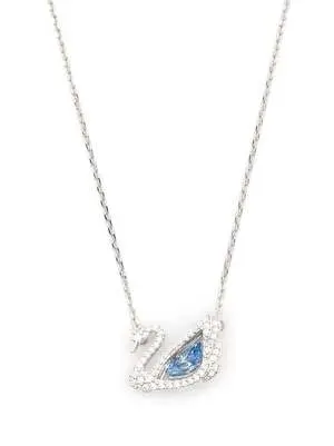 SWAROVSKI Crystal-embellished Swan Pendant Necklace