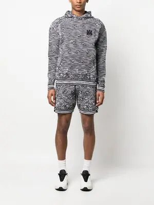 Amiri Logo-patch Pullover Hoodie