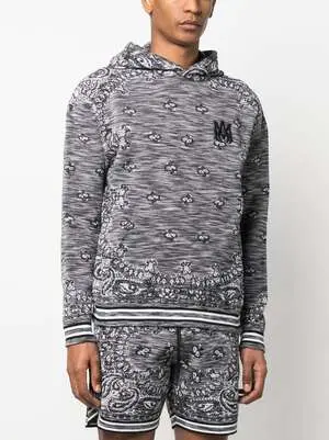 Amiri Logo-patch Pullover Hoodie