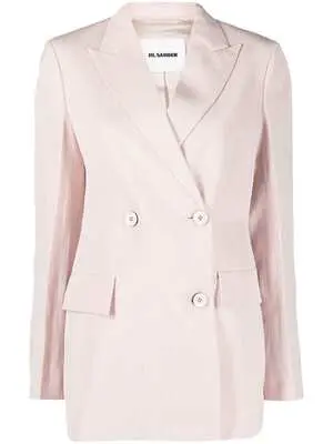 JIL SANDER Double-breasted Tailored Blazer