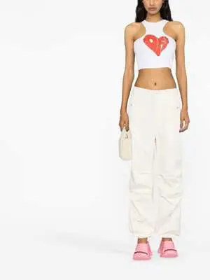 Off-White Heart Logo-print Vest Top