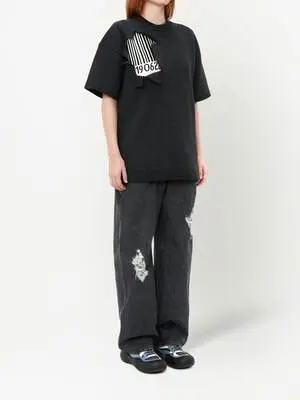 JW Anderson Barcode Print Sweatshirt - Black