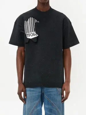 JW Anderson Barcode Print Sweatshirt - Black