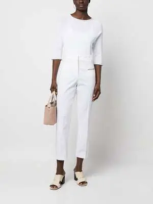 Fabiana Filippi Straight-leg Trousers - White