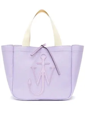 JW Anderson Logo-patch Canvas Tote Bag