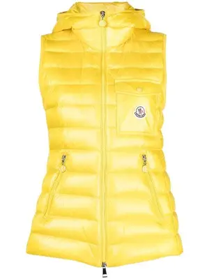 Moncler Glygos Hooded Quilted Gilet