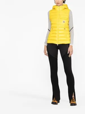 Moncler Glygos Hooded Quilted Gilet