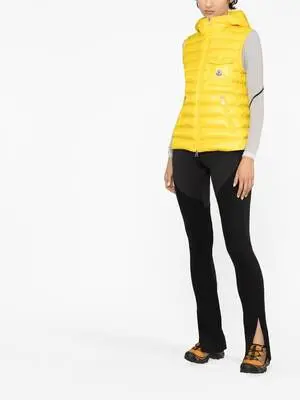 Moncler Glygos Hooded Quilted Gilet