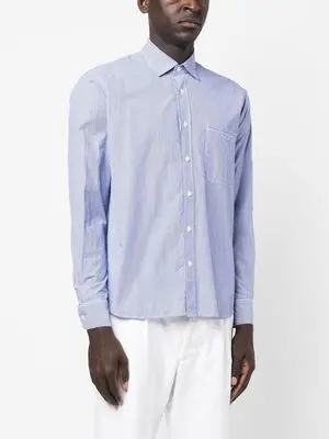 Orlebar Brown Grasmoor Long-sleeve Striped Shirt