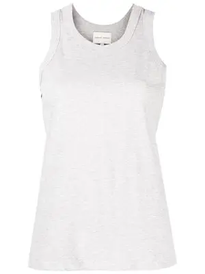 Loulou De Saison Loulou Studio Round-neck Tank Top - Grey