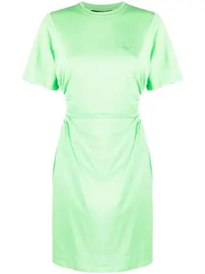 Karl Lagerfeld Jersey Cut-out Dress - Green