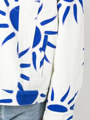 LIBERAL YOUTH MINISTRY Sun-print Denim Jacket