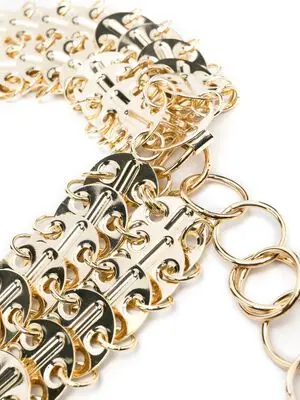 Rabanne Chain-link Belt - Gold