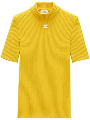 Courreges Mock Neck Tops