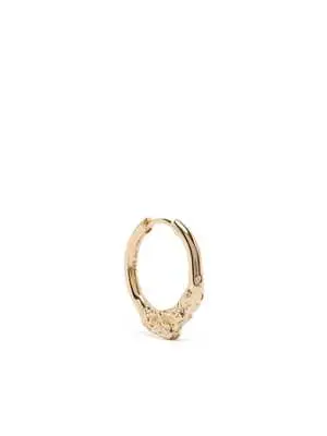 MARIA BLACK Miro 12 Textured Huggie Earring - Gold