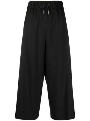Fabiana Filippi Cropped Flared Trousers