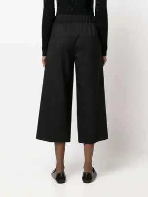 Fabiana Filippi Cropped Flared Trousers