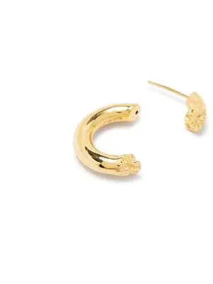 MARIA BLACK Terra 24 Textured Hoop Earring - Gold