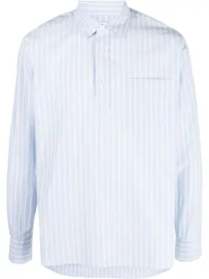 Orlebar Brown Long-sleeve Striped Shirt