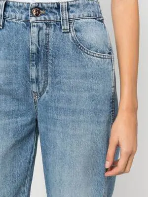Brunello Cucinelli High-rise Straight-leg Jeans