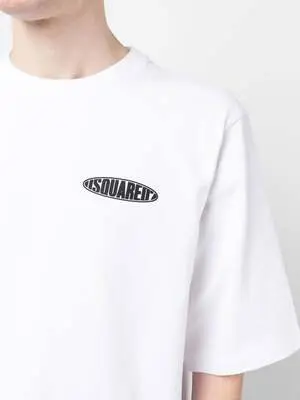 Dsquared2 Logo-print Cotton T-shirt - White